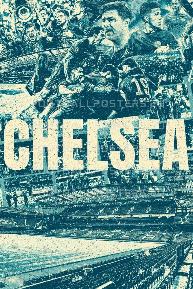 Chelsea Poster | Football Art | Premium Quality