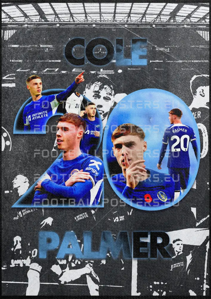 Cole Palmer Legacy Poster – Rising Chelsea Star | Football Wall Art