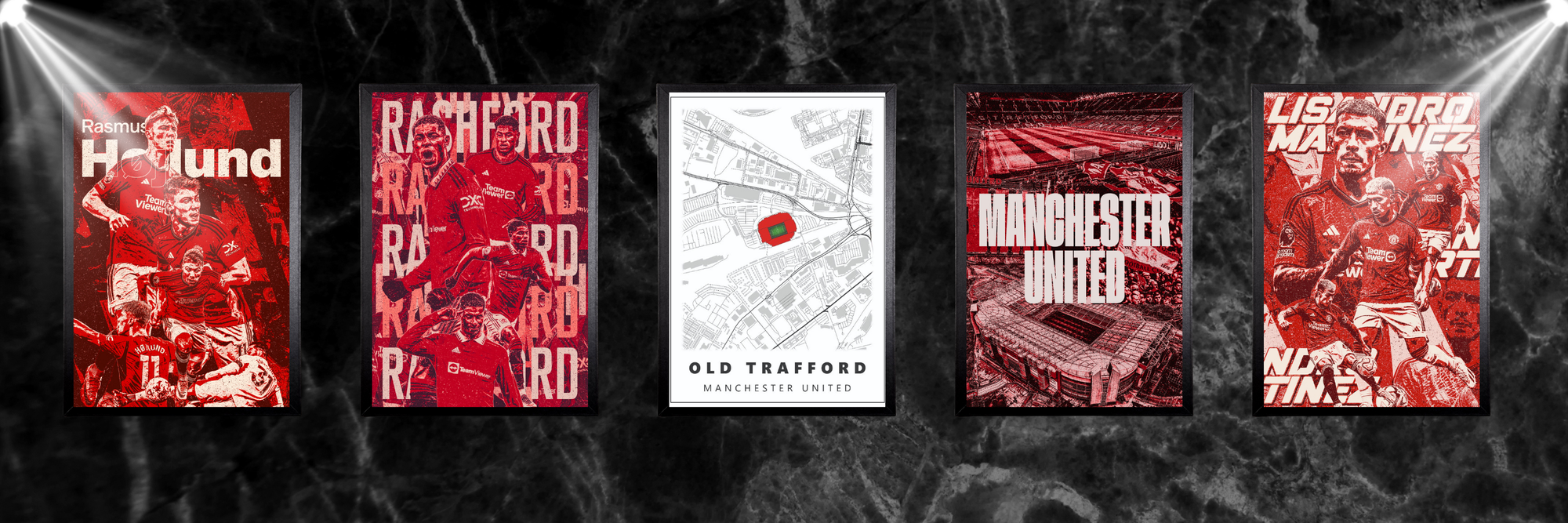 Manchester United Posters – Custom Football Art Prints