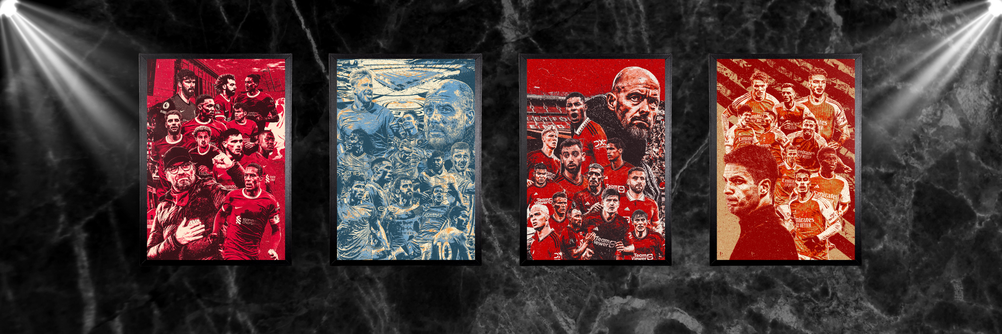 Football Team Posters – Iconic Wall Art for Football Fans