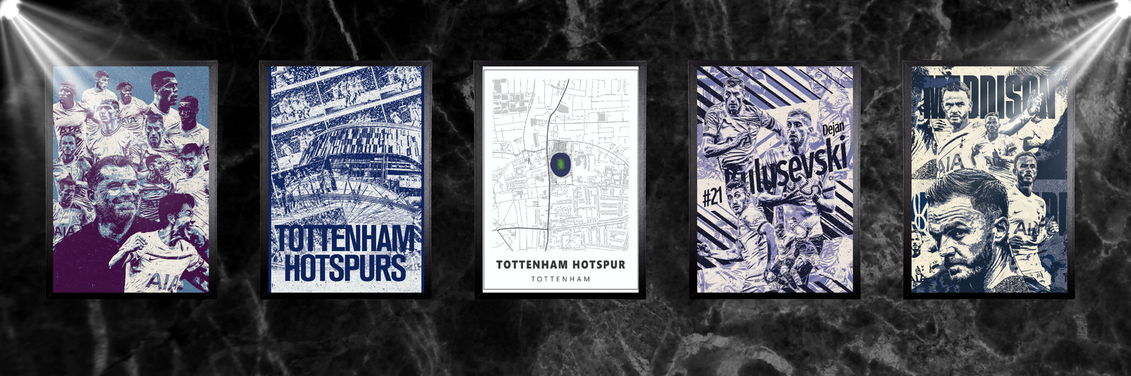 Tottenham Posters – Custom Football Posters & Wall Art