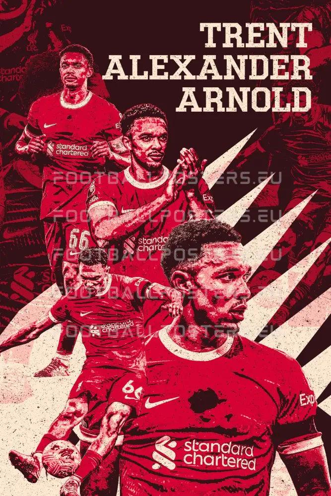 Trent Alexander-Arnold Poster | Liverpool FC | Football Art